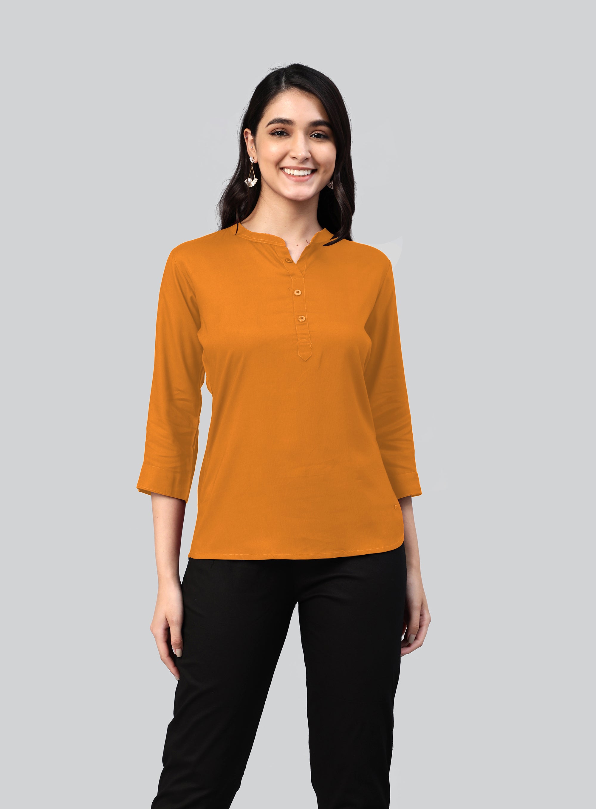 Yellow Tunic Top Online | Buy Yellow Women Tunic Top - LYRA